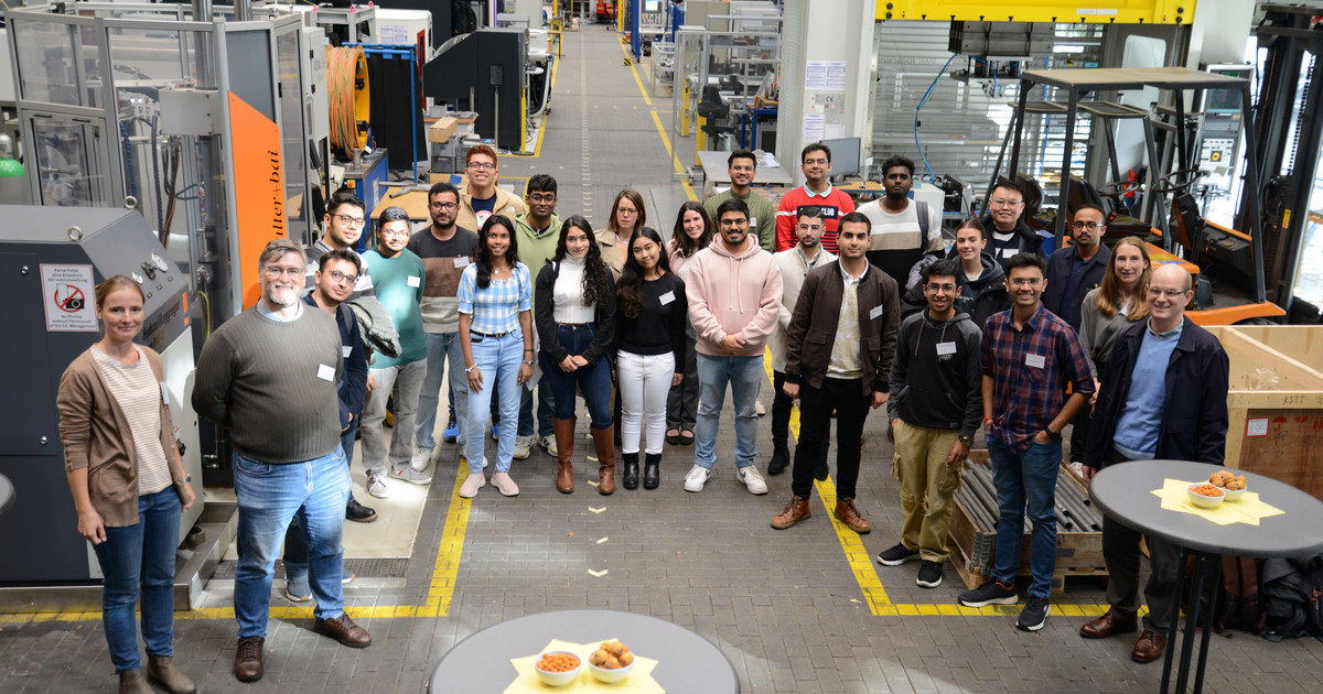 "Welcome Event" for international MMT students - MB - TU Dortmund